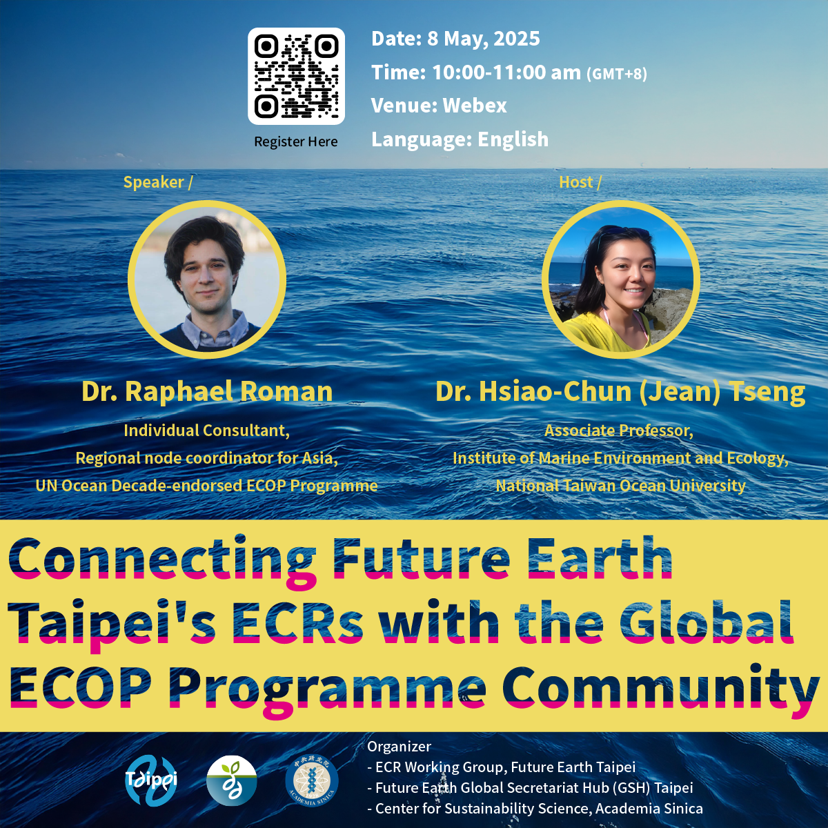 [2025 ECR webinar] Connecting Future Earth Taipei’s ECRs with the Global ECOP Programme ...
